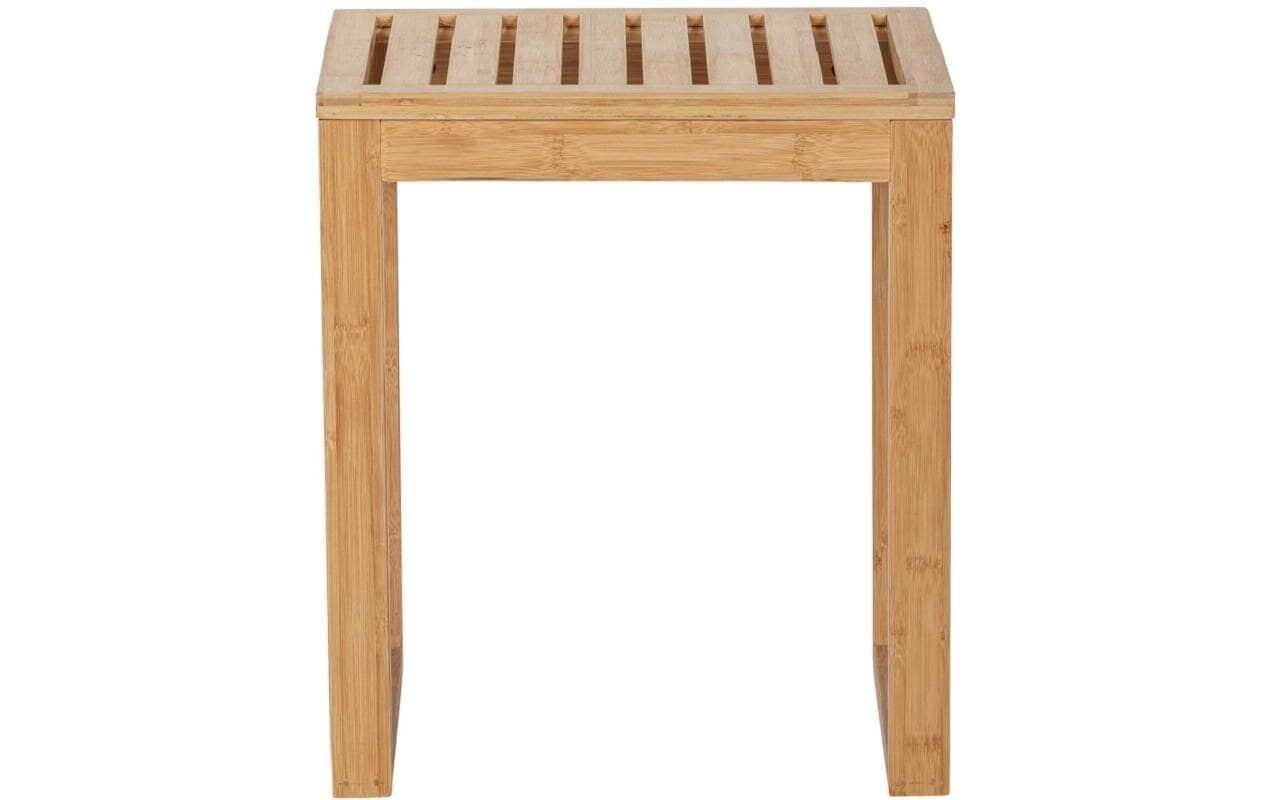 Wenko Hocker fürs Bad Bambusa Nature | 1-stop.shop | Alpine Professional AG