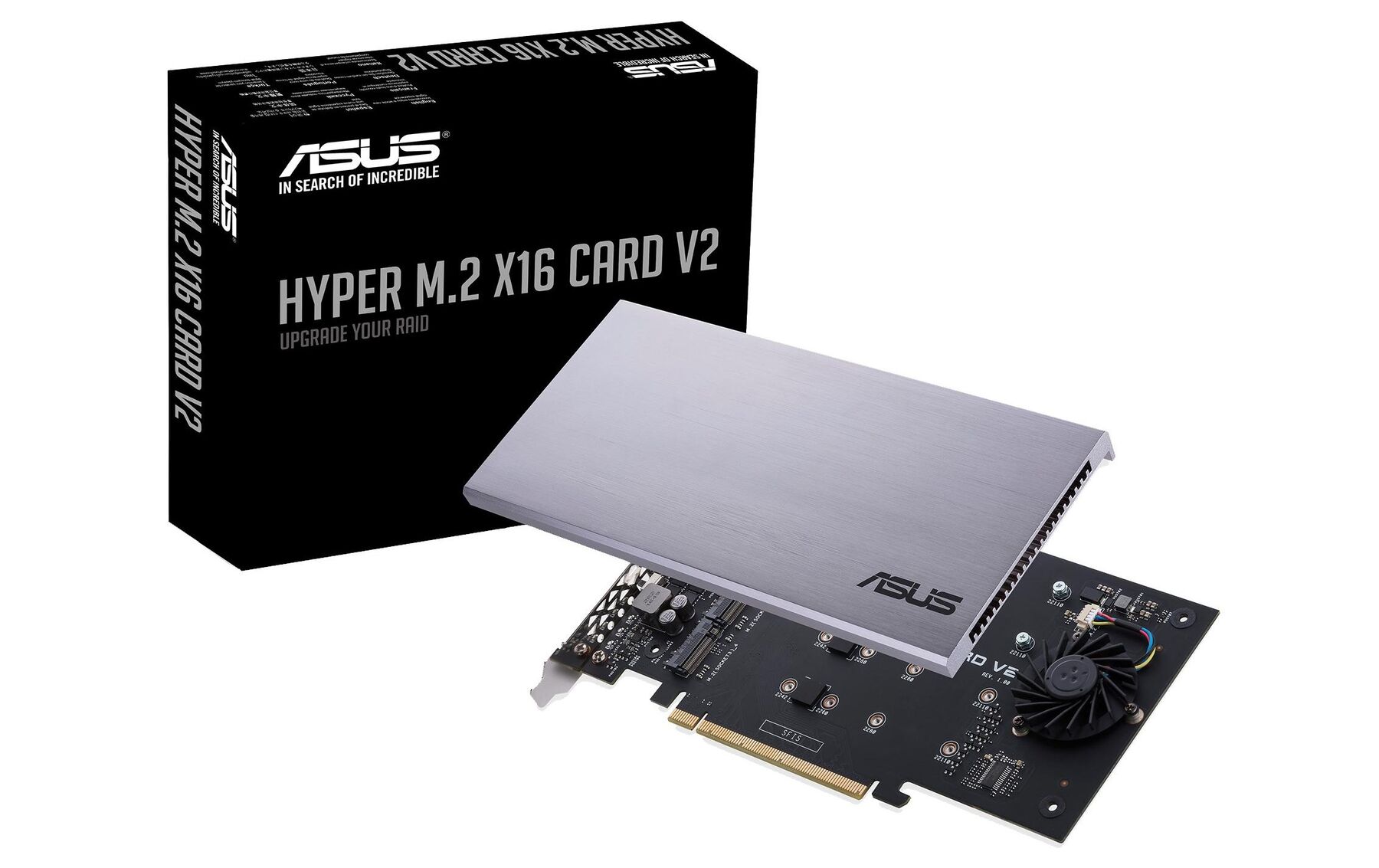 ASUS Host Bus Adapter HYPER M.2 X16 CARD V2 | 1-stop.shop | Alpine ...