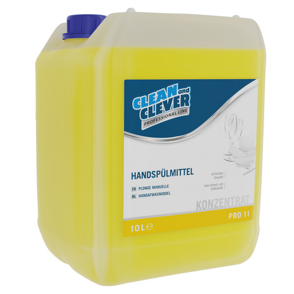 CLEAN and CLEVER Handspülmittel PRO 11, Kanister à 10 Liter | 1-stop ...