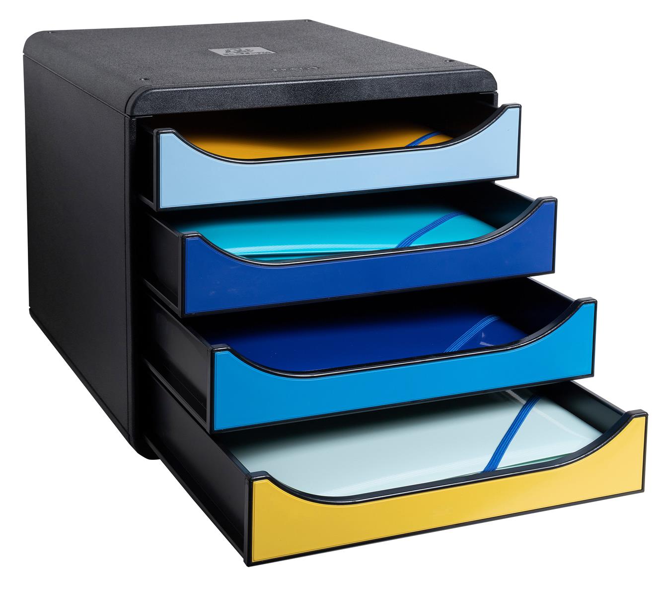 Schubladenbox BeeBlue A4+ Big Box, 4 Schubladen EXACOMPTA 3104202D | 1 ...