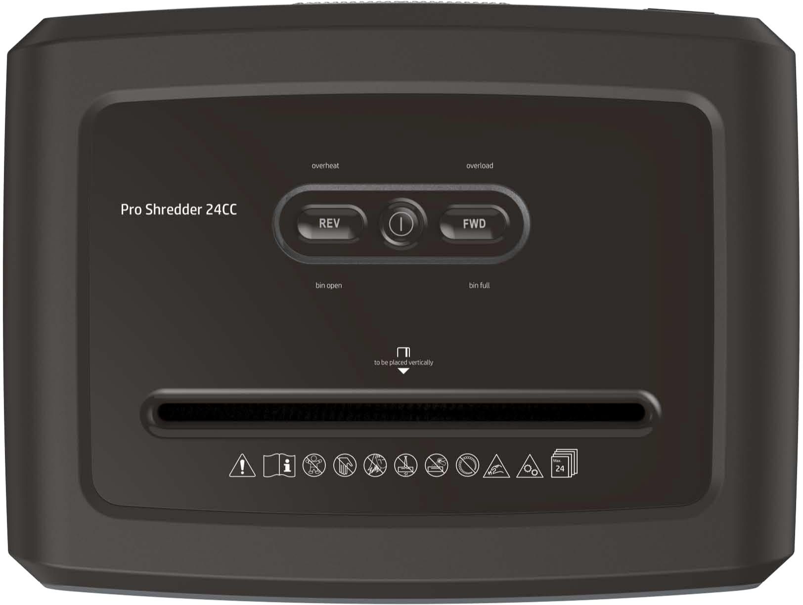 HP Pro Shredder 24CC - black | 1-stop.shop | Alpine Professional AG